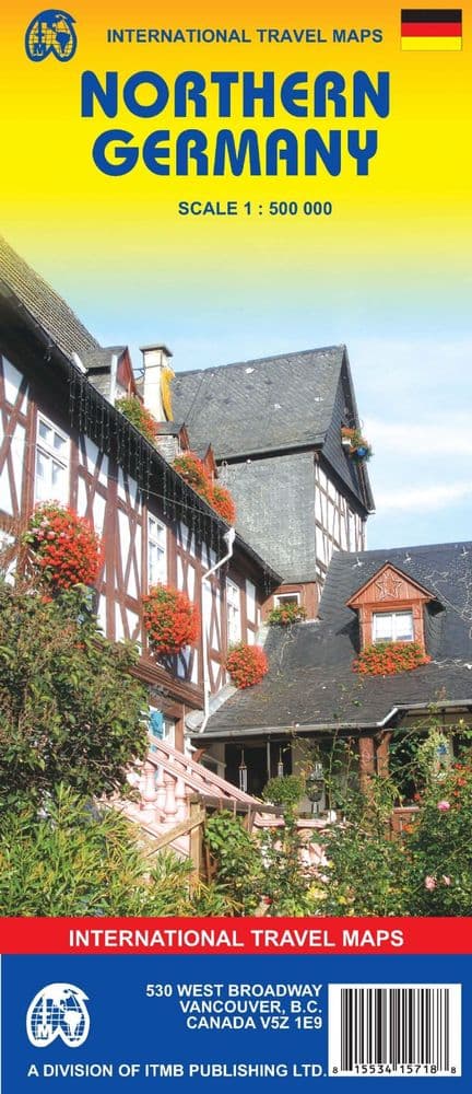 Northern Germany Travel Map