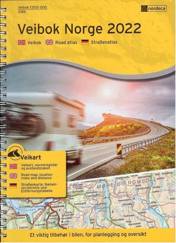 Norway Road Atlas - Nordeca