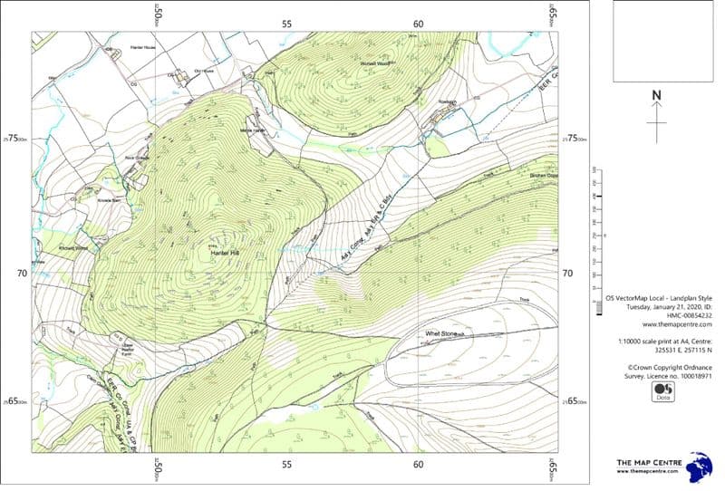 Ordnance Survey 1 10 000 Map - PDF sent by E-mail