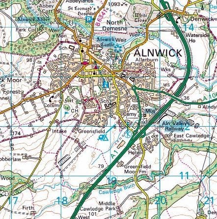 Ordnance Survey 1 50 000 Data