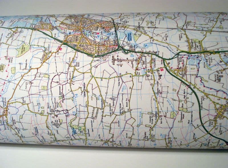 Ordnance Survey Bespoke Landranger Map at 1 50 000