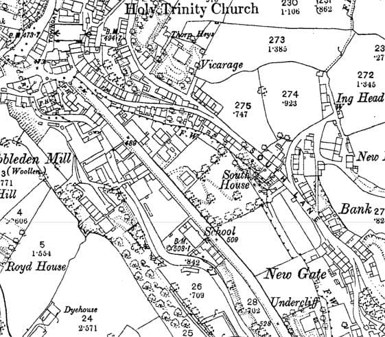 Ordnance Survey Historical Map 1 2 500 Site Centred circa 1855 - 1896 2 ...
