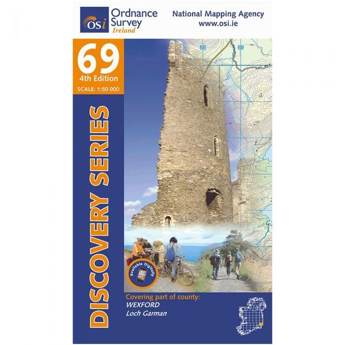 Ordnance Survey Ireland 1 50 000 - Map 69 - Wexford