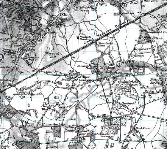 Ordnance Survey One Inch Map - New Series Revised 1893 - 1903 at 1 50 000