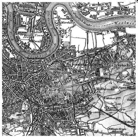 Ordnance Survey One Inch Map - New Series Revised 1893 - 1903 at 1 50 000