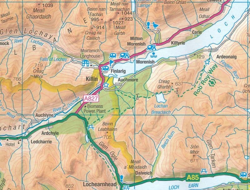 Ordnance Survey Road Map 3 - Southern Scotland