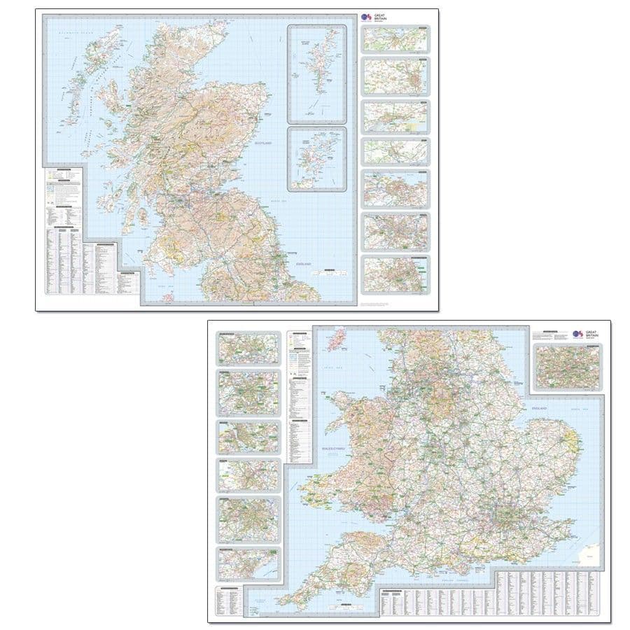 Ordnance Survey Route Map Great Britain