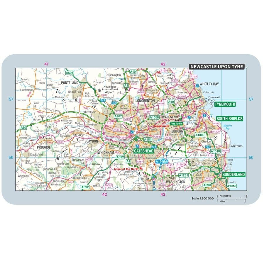 Ordnance Survey Route Map Great Britain