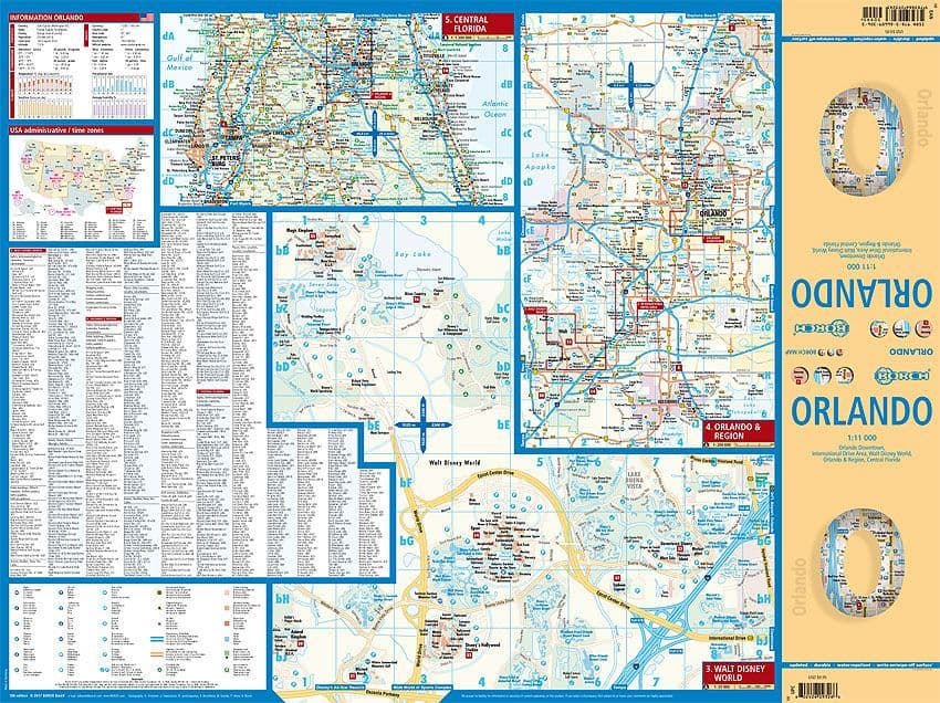 Orlando - Street Map - Borch