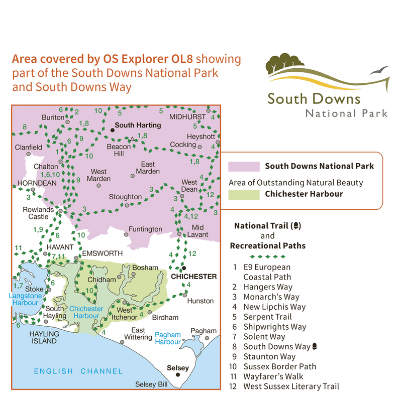 OS Explorer OL 08 Chichester