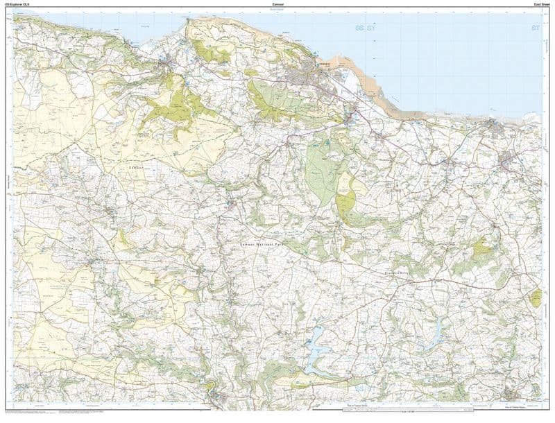 OS Explorer OL 09 Exmoor
