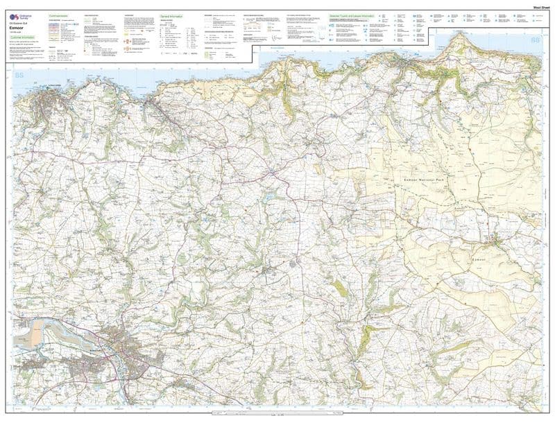 OS Explorer OL 09 Exmoor