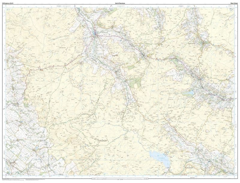 OS Explorer OL 31 North Pennines