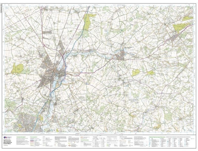OS Explorer OL 32 Winchester
