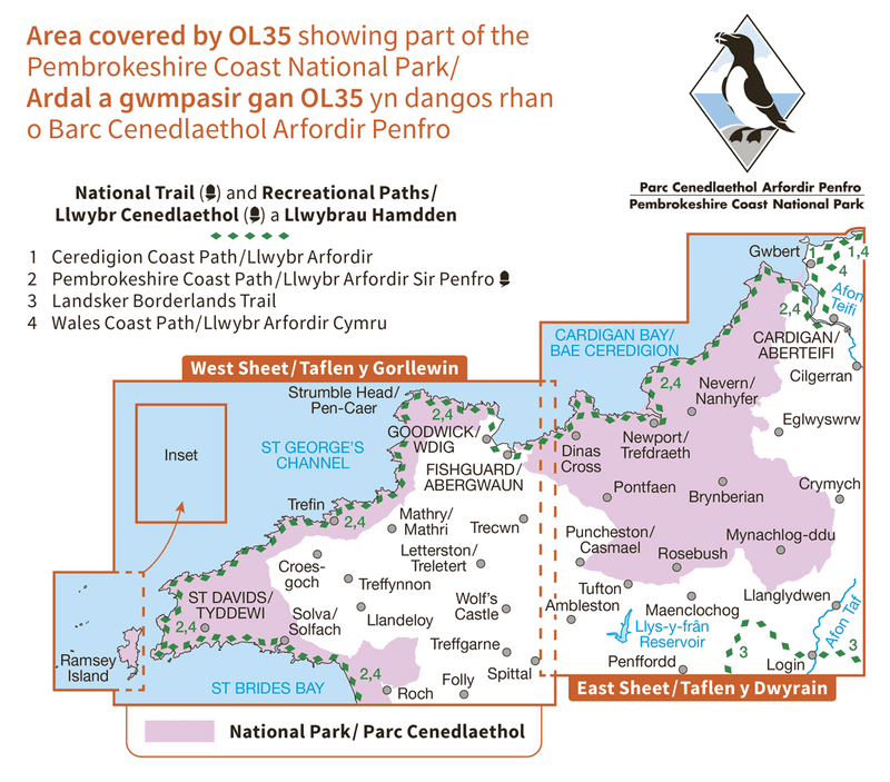 OS Explorer OL 35 North Pembrokeshire