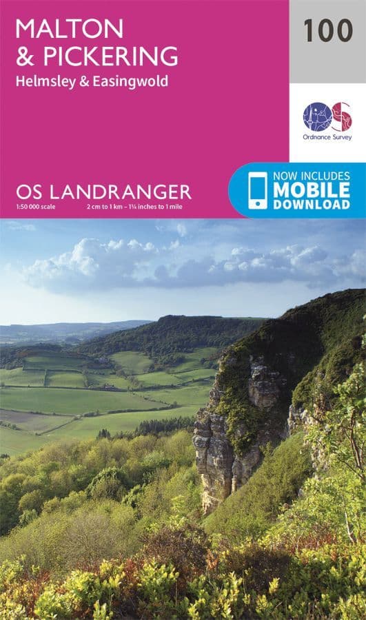 OS Landranger 100 Malton and Pickering