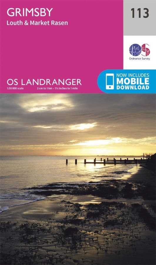 OS Landranger 113 Grimsby