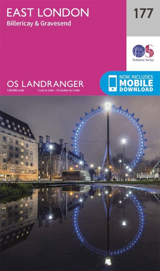 OS Landranger 177 East London