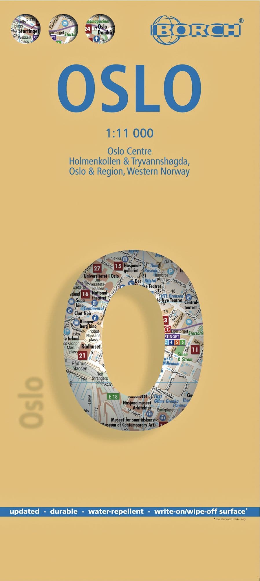 Oslo - Street Plan - Borch