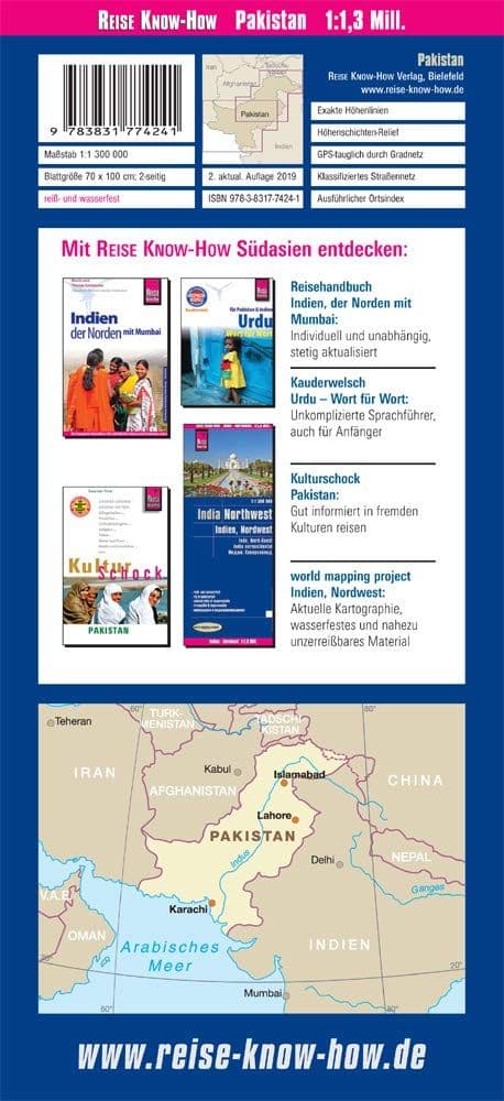 Pakistan - Road Map - Reise