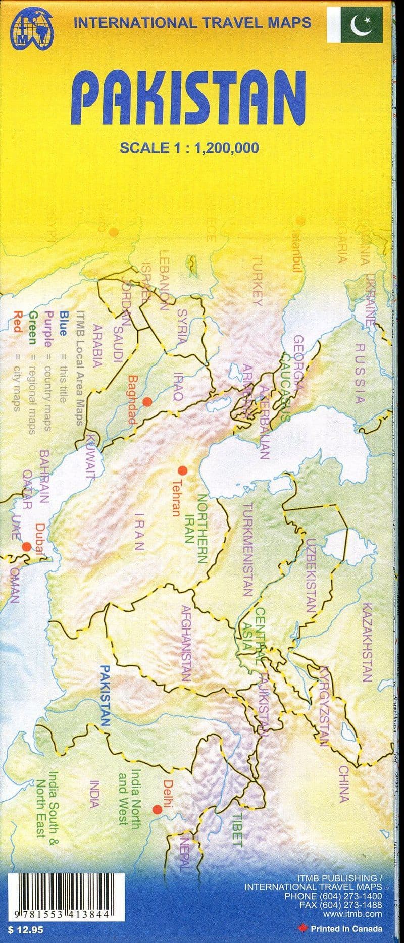 Pakistan Travel Map - ITM