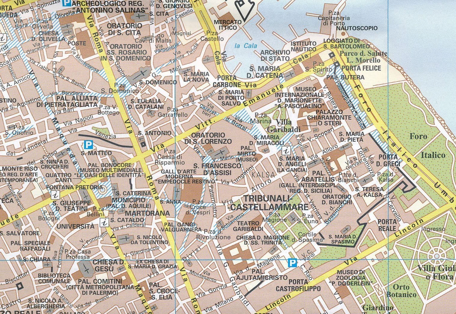 Map Of Palermo Historic City Map Palermo New York Stone 1866 23