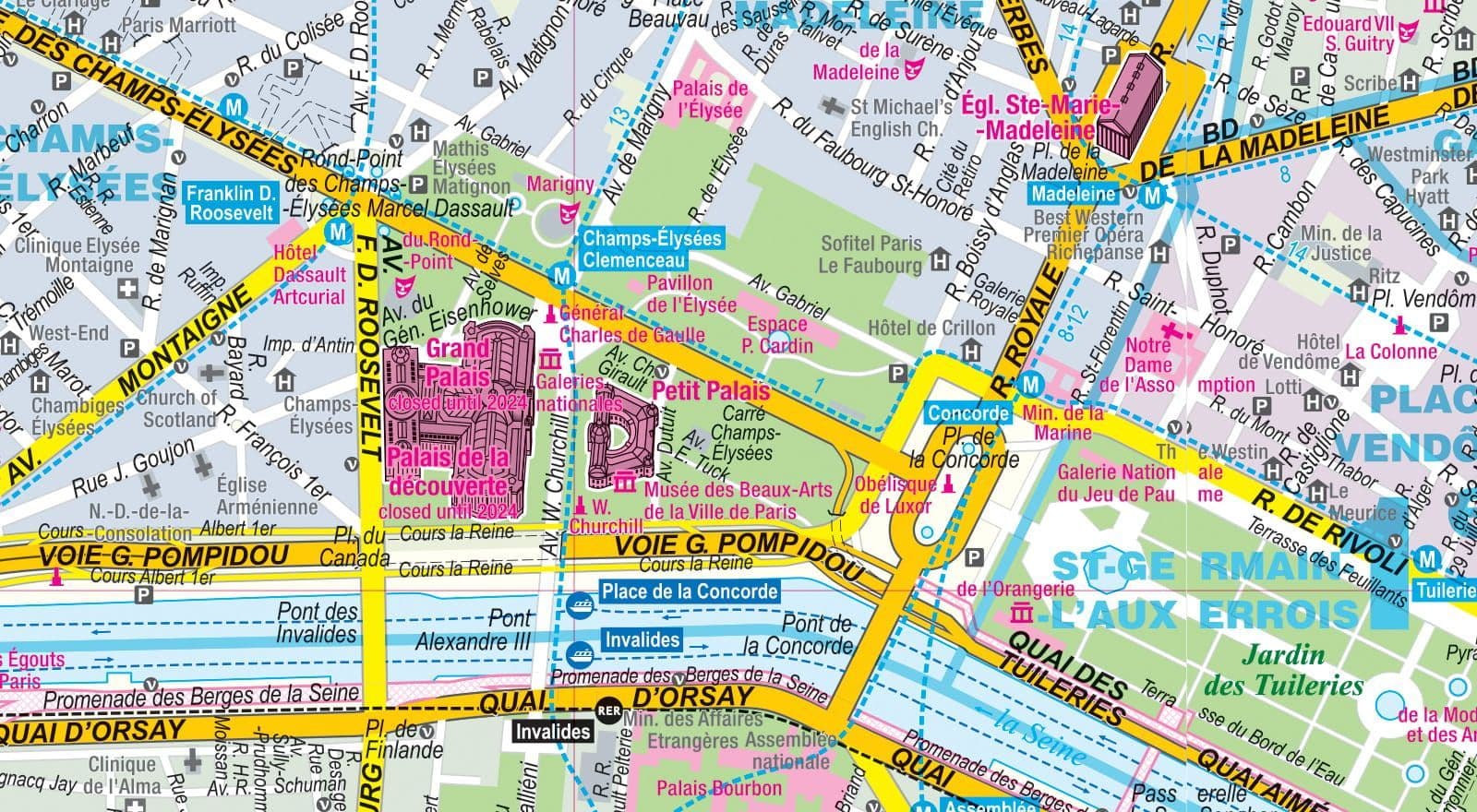 Paris Street Plan Encapsulated Comfort - Full Size