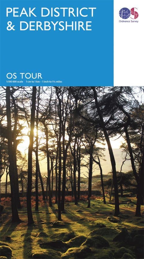 Peak District & Derbyshire - OS Tour Map