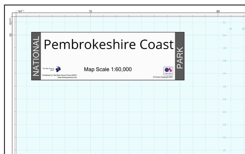Pembrokeshire Coast National Park - Wall Map