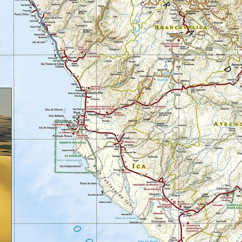 Peru - Adventure Map - National Geographic