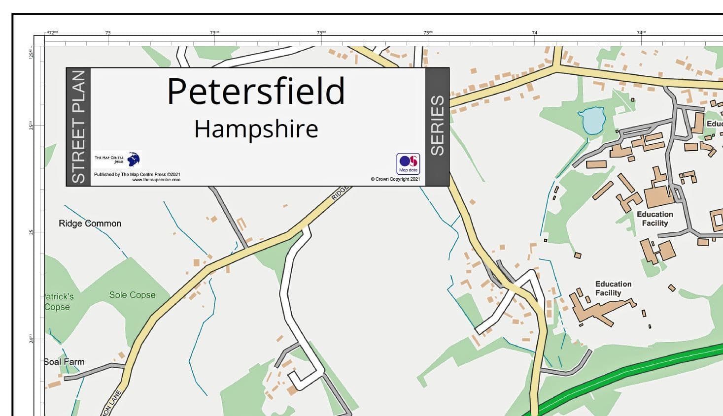 Petersfield Street Map