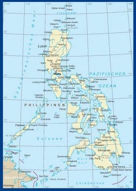 Philippines Road Map - Reise