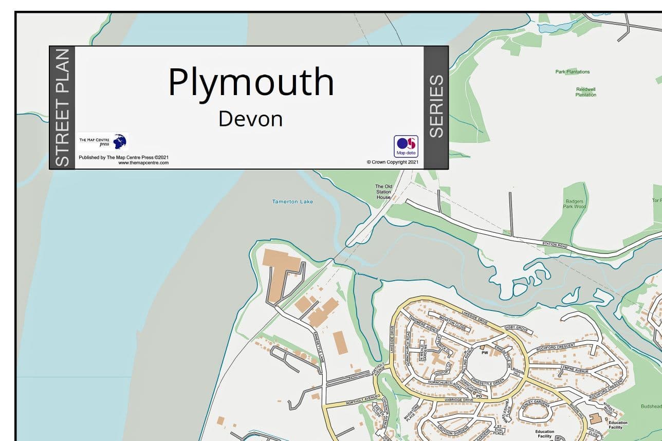 Plymouth Street Map