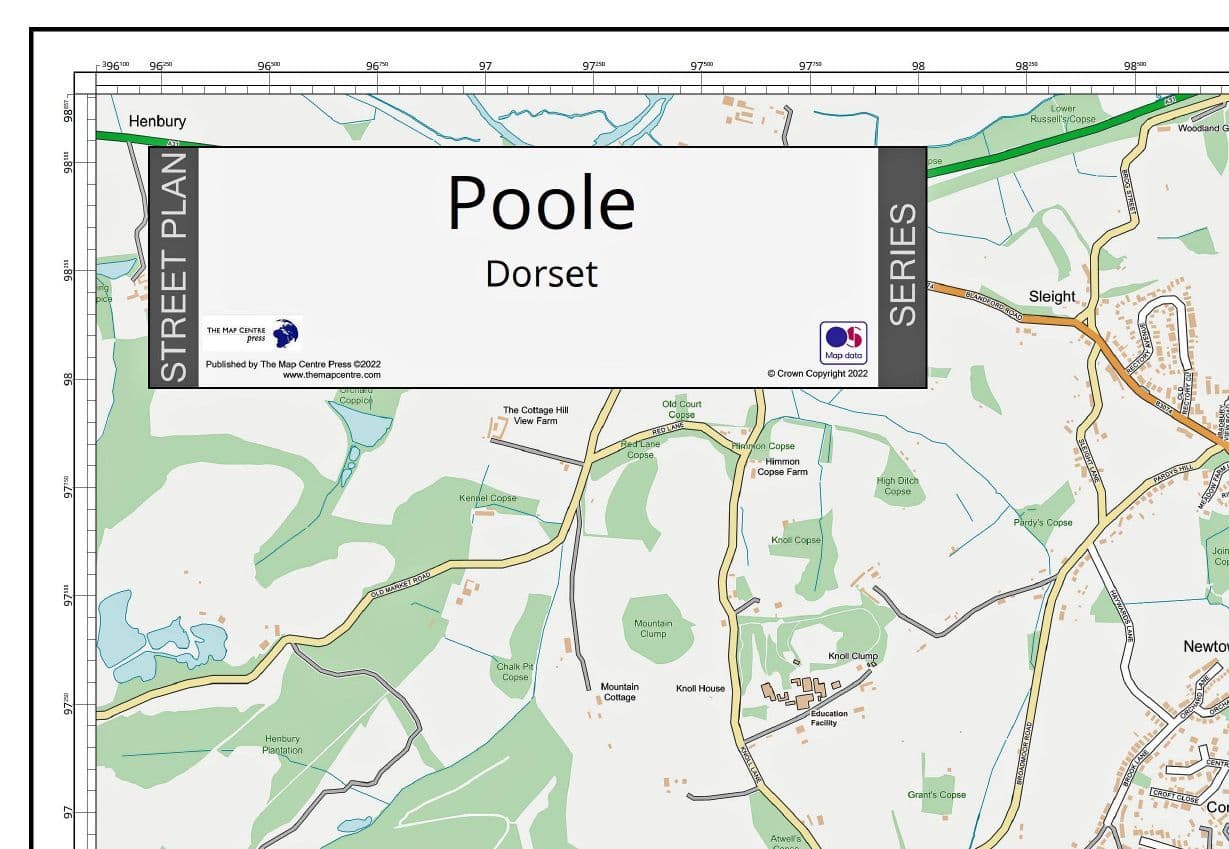Poole Street Map