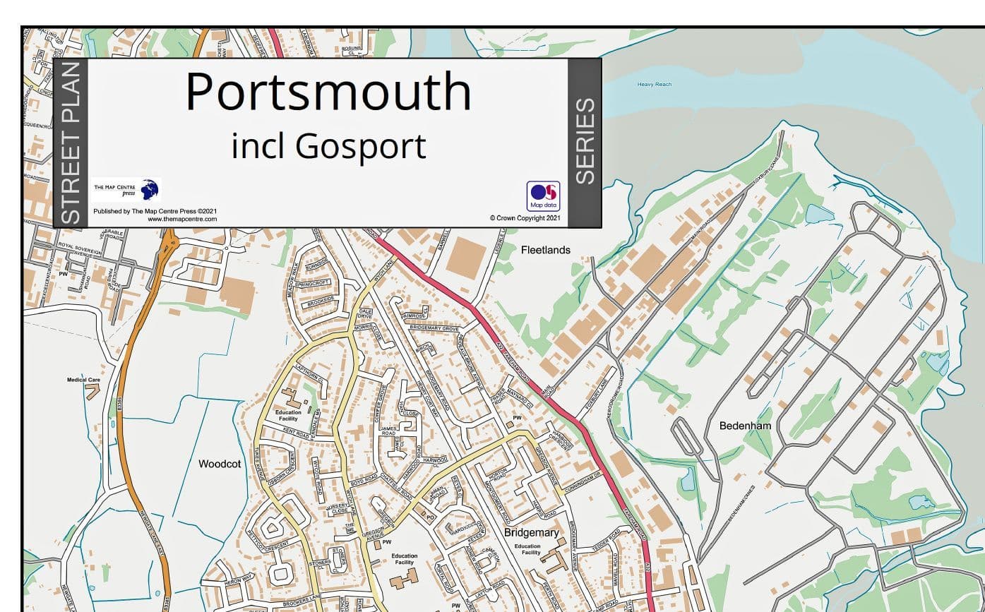 Portsmouth Street Map