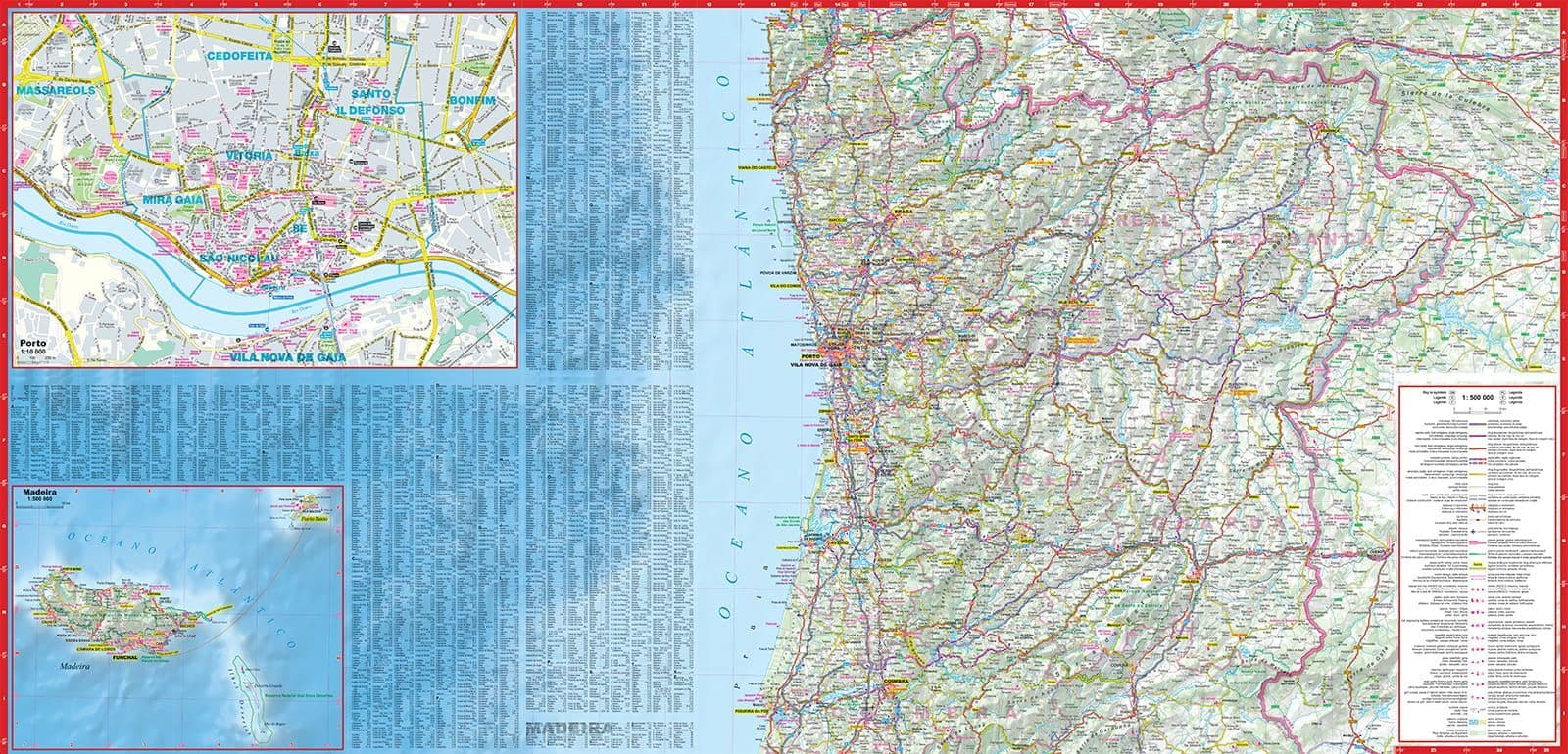 Portugal - Road Map - Comfort & x28;EXP& x29;