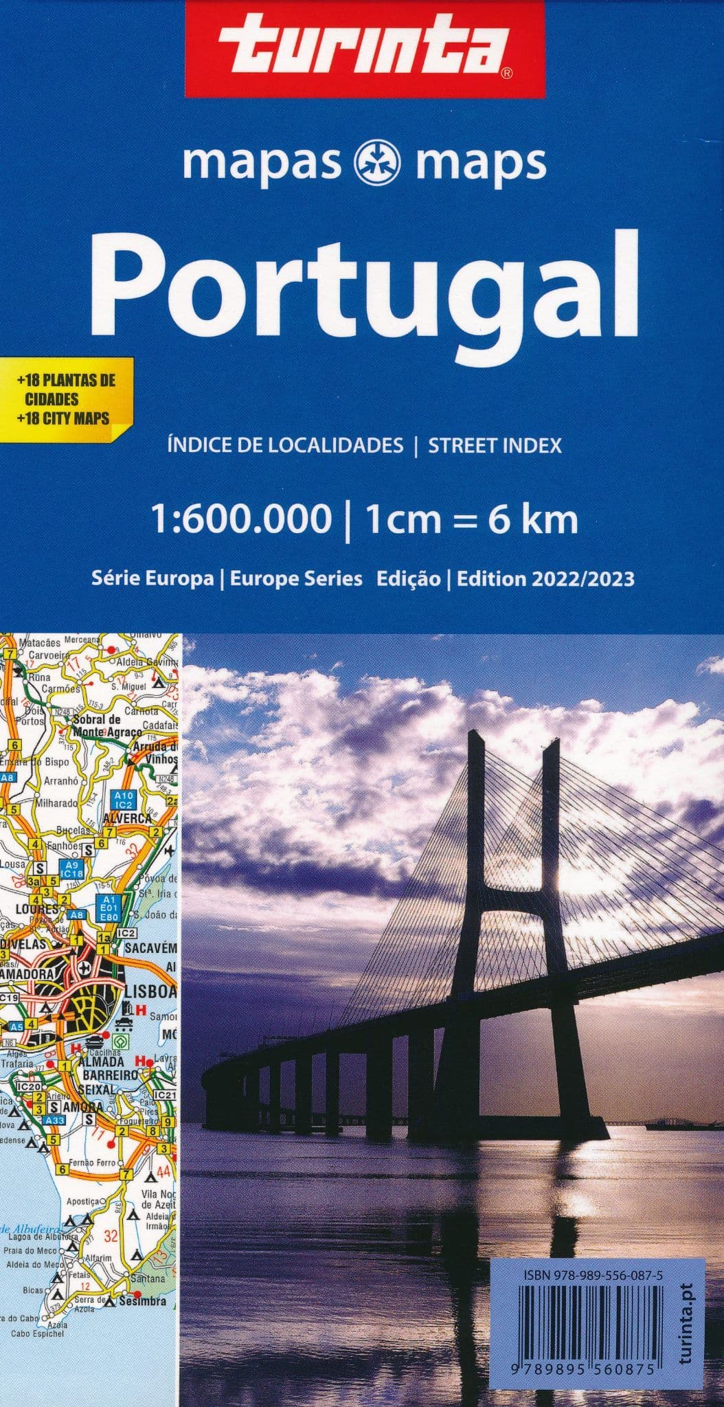 Portugal - Road Map - Turinta