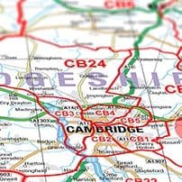 UK Postcode Wall Maps