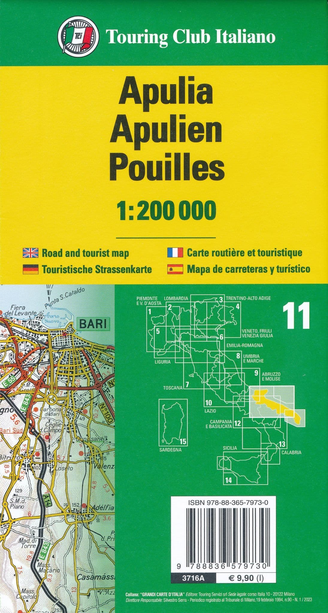 Puglia - TCI Road Map