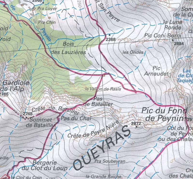 Queyras PNR Mini - Didier Richard P800