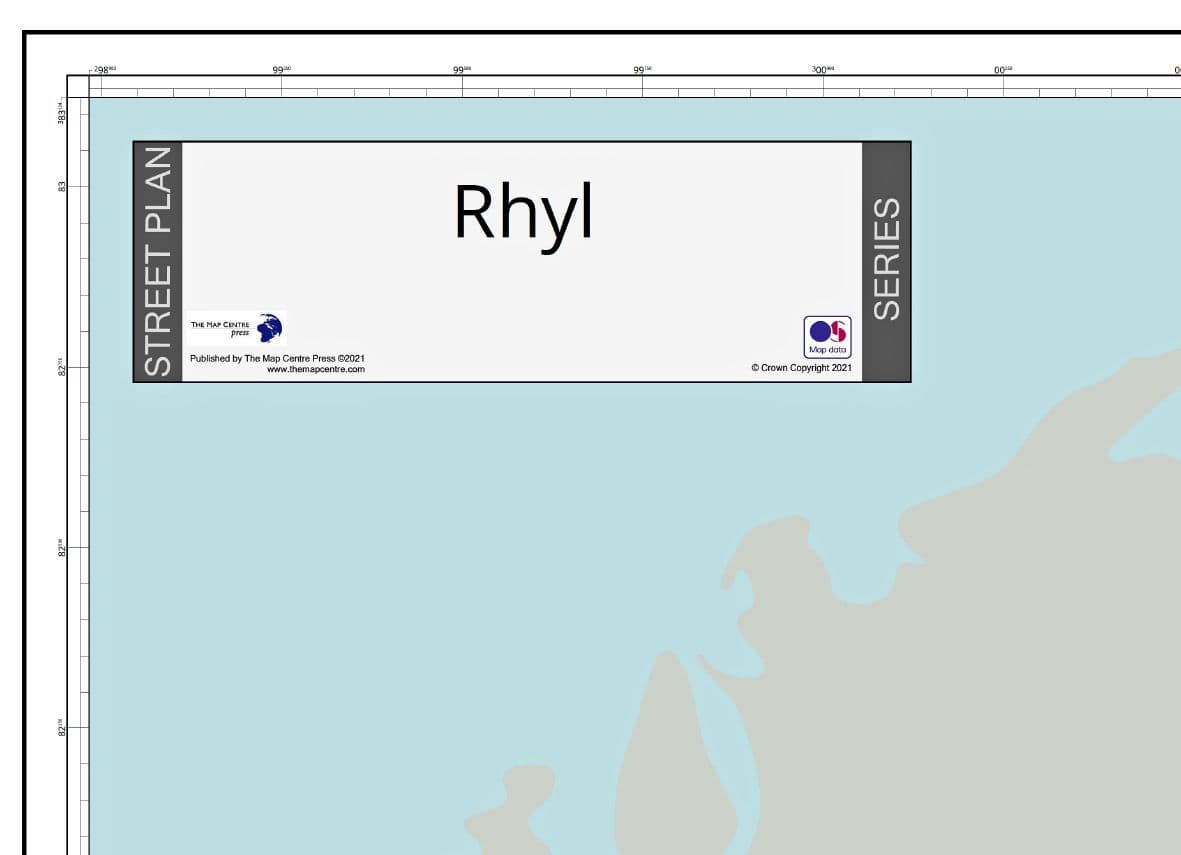 Rhyl Street Map
