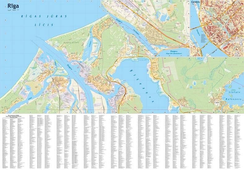 Riga Street Plan Jana Seta Currently Unavailable