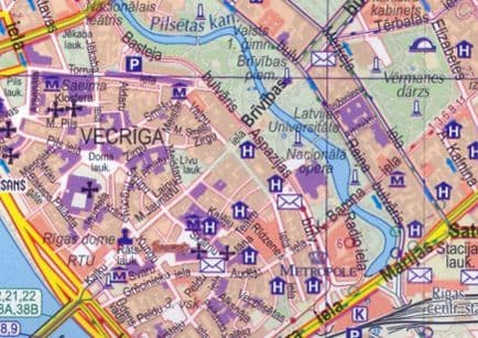 Riga Street Plan Jana Seta Currently Unavailable