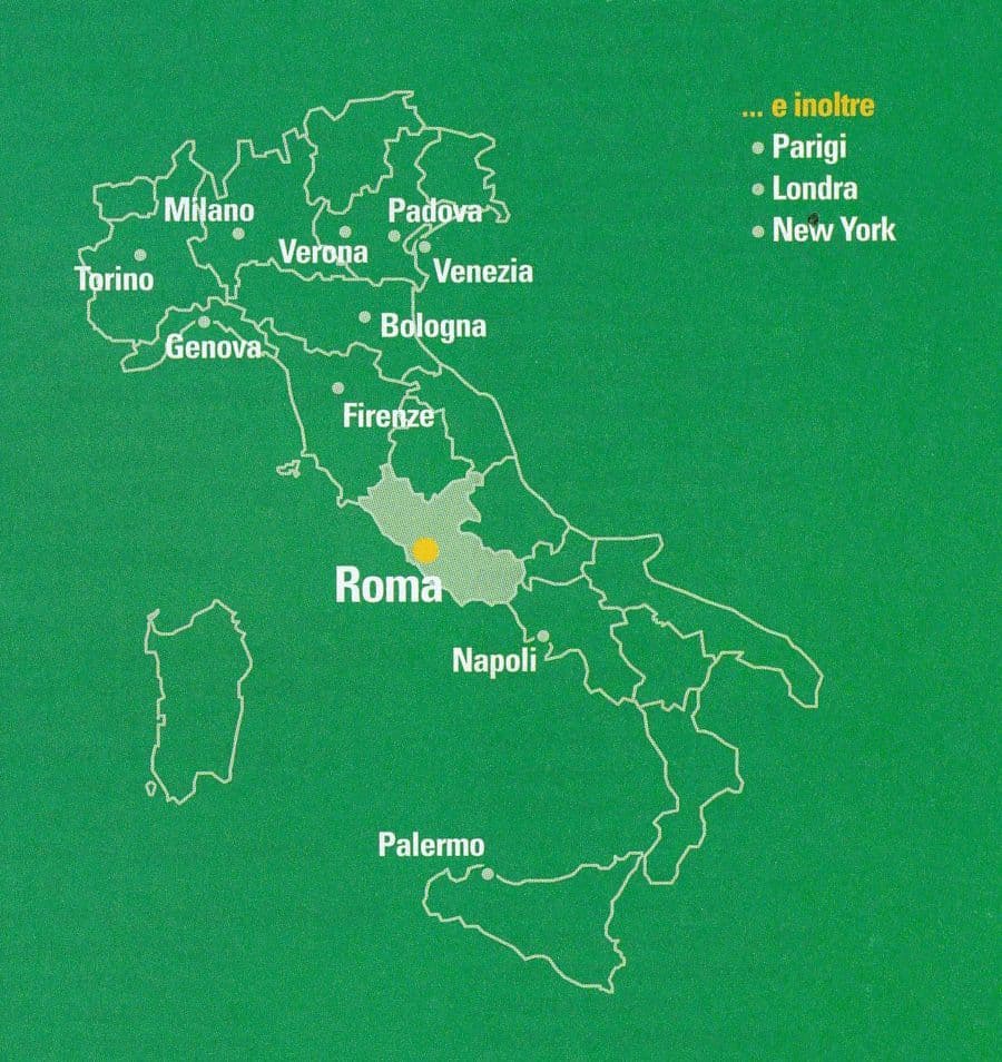 Rome Street Map - TCI