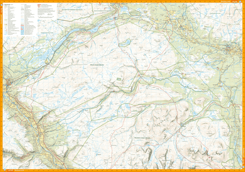 Rondane - Hiking Map - Calazo BD 310