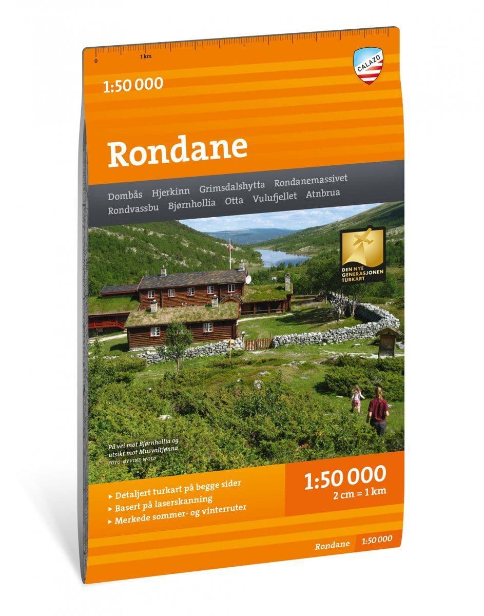 Rondane - Hiking Map - Calazo BD 310