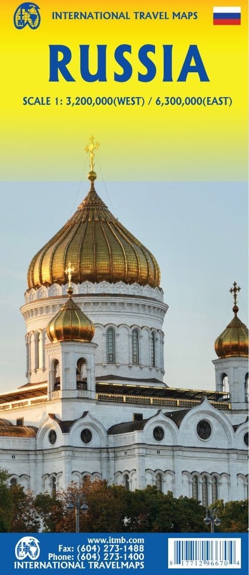 Russia Travel Map - ITM