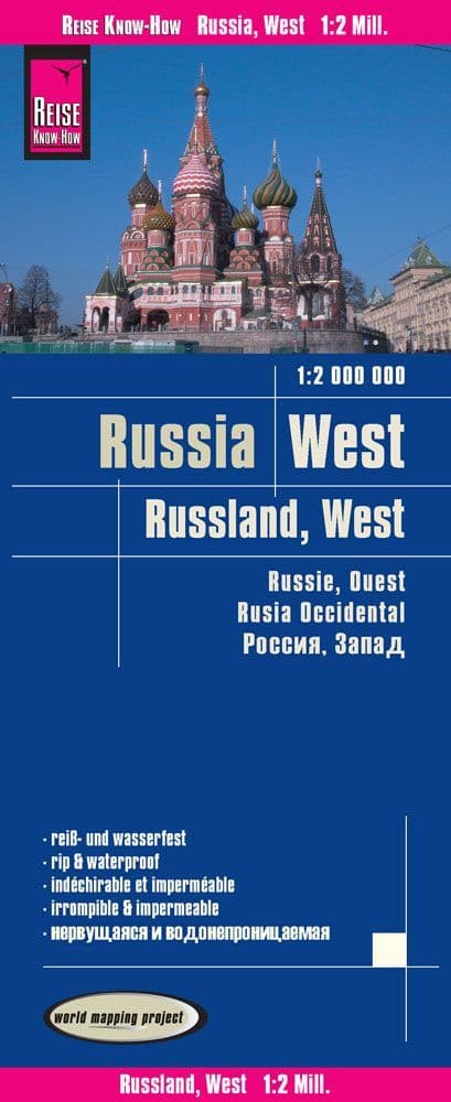 Russia West - Road Map - Reise