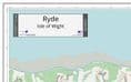 Ryde Isle of Wight Street Map