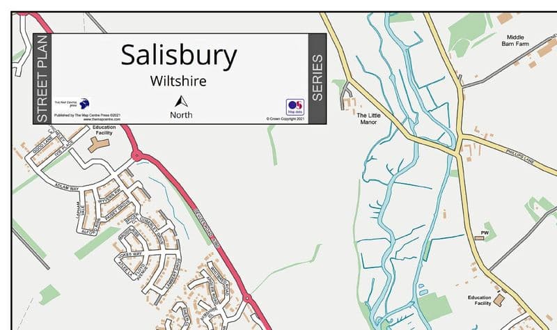 Salisbury Street Map